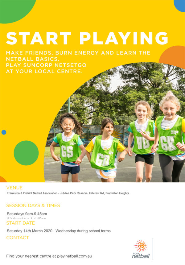 Net, Set, Go! – Frankston District Netball Association