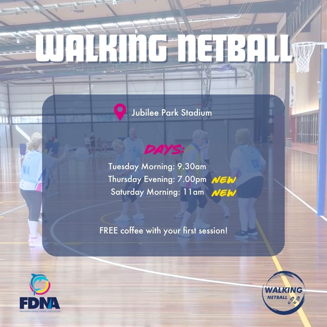 Walking Netball – Frankston District Netball Association